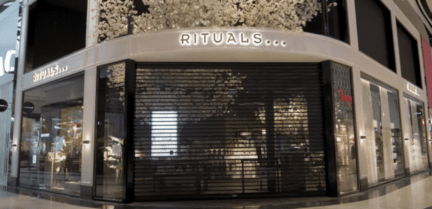 Perforated Roller Shutters for Retail | Security Shutter